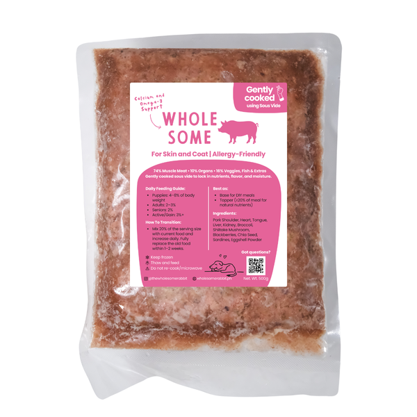 Wholesome Mix Gently Cooked Dog Food – Wholesome Rabbit